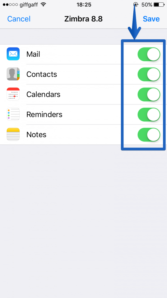 Shared resources synchronization for ActiveSync new in Zimbra ...