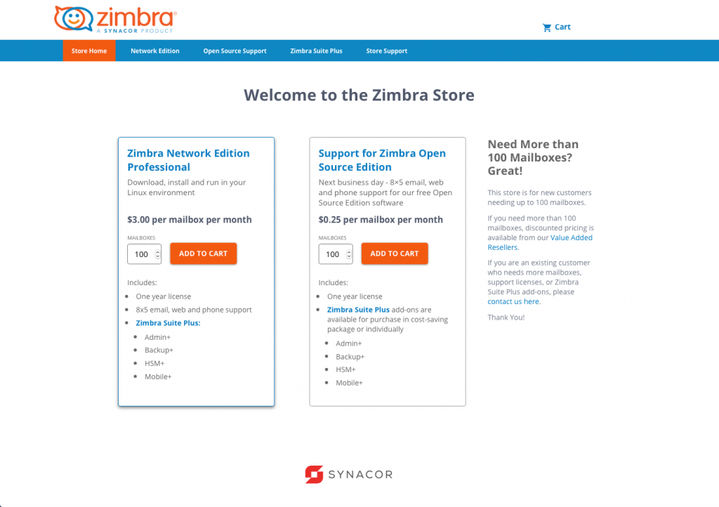 The Zimbra Store is Here! - Zimbra : Blog