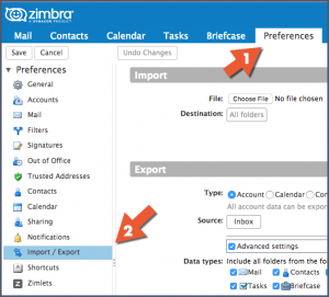 Power Tip Tuesday - Get Your Data In & Out of Zimbra - Zimbra : Blog