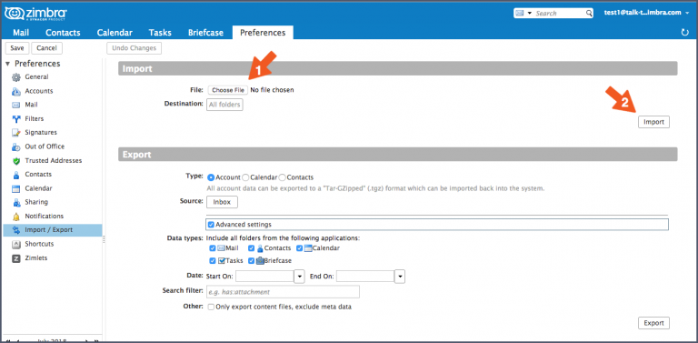 Power Tip Tuesday - Get Your Data In & Out of Zimbra - Zimbra : Blog