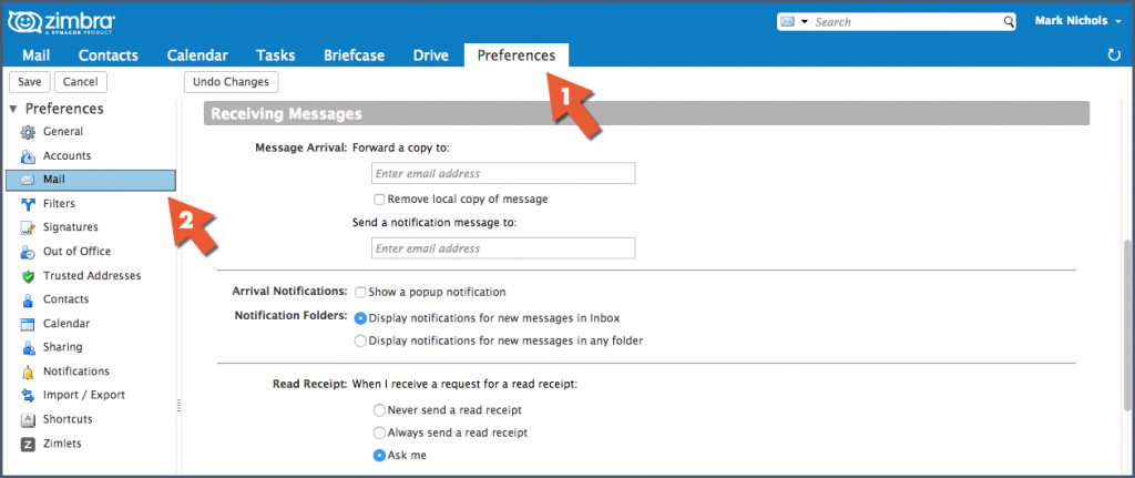 Power Tip Tuesday - Change Your Zimbra Preferences - Zimbra : Blog
