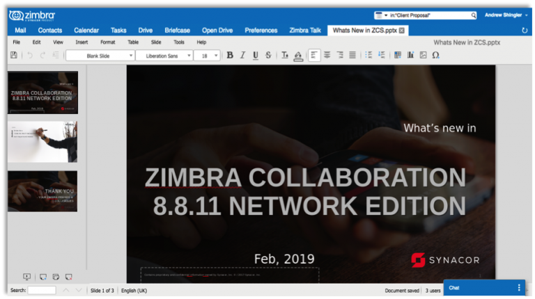 Zimbra Docs is Here! - Zimbra : Blog