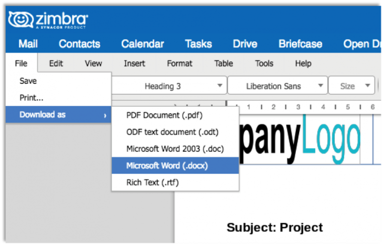 Zimbra Docs is Here! - Zimbra : Blog