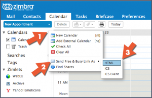 Power Tip Tuesday - Share your Zimbra calendar outside your organization - Zimbra : Blog