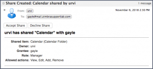 Power Tip Tuesday - Sharing in Zimbra - Zimbra : Blog