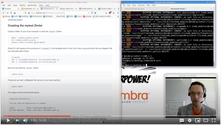 Zimbra SkillZ: Zimbra 9's New Zimlet Framework (1 of 3) - Zimbra : Blog