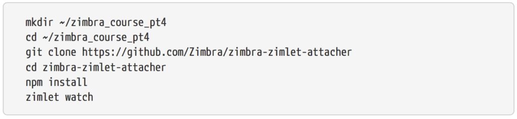 Zimbra SkillZ: Adding Attachments from a Zimlet - Zimbra : Blog