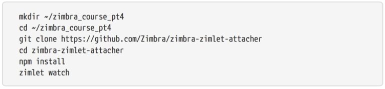 Zimbra SkillZ: Adding Attachments from a Zimlet - Zimbra : Blog