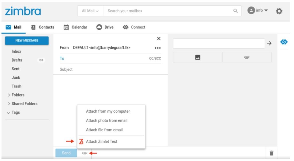 Zimbra SkillZ: Adding Attachments from a Zimlet - Zimbra : Blog