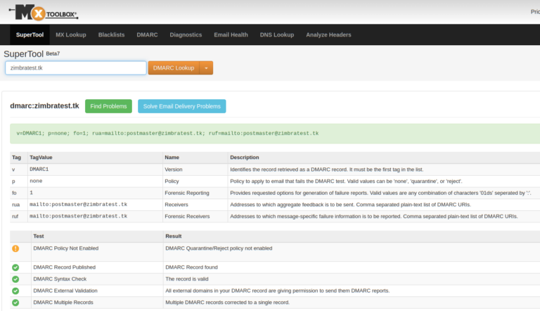 Zimbra SkillZ: How to Use SPF, DKIM and DMARC on Zimbra - Zimbra : Blog Zimbra SkillZ: How to Use SPF, DKIM and DMARC on Zimbra - Zimbra : Blog