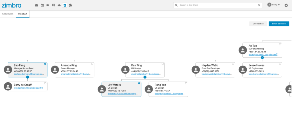 Zimbra SkillZ: The Organization Chart Zimlet is Here! - Zimbra : Blog
