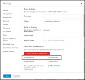 Did You Know? Zimbra Two-Factor Authentication (2FA) - Zimbra : Blog