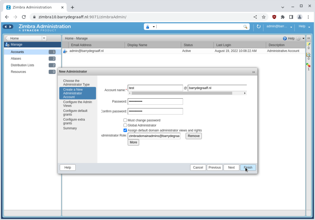 Discover Zimbra’s new Delegated Admin Wizard - Zimbra : Blog