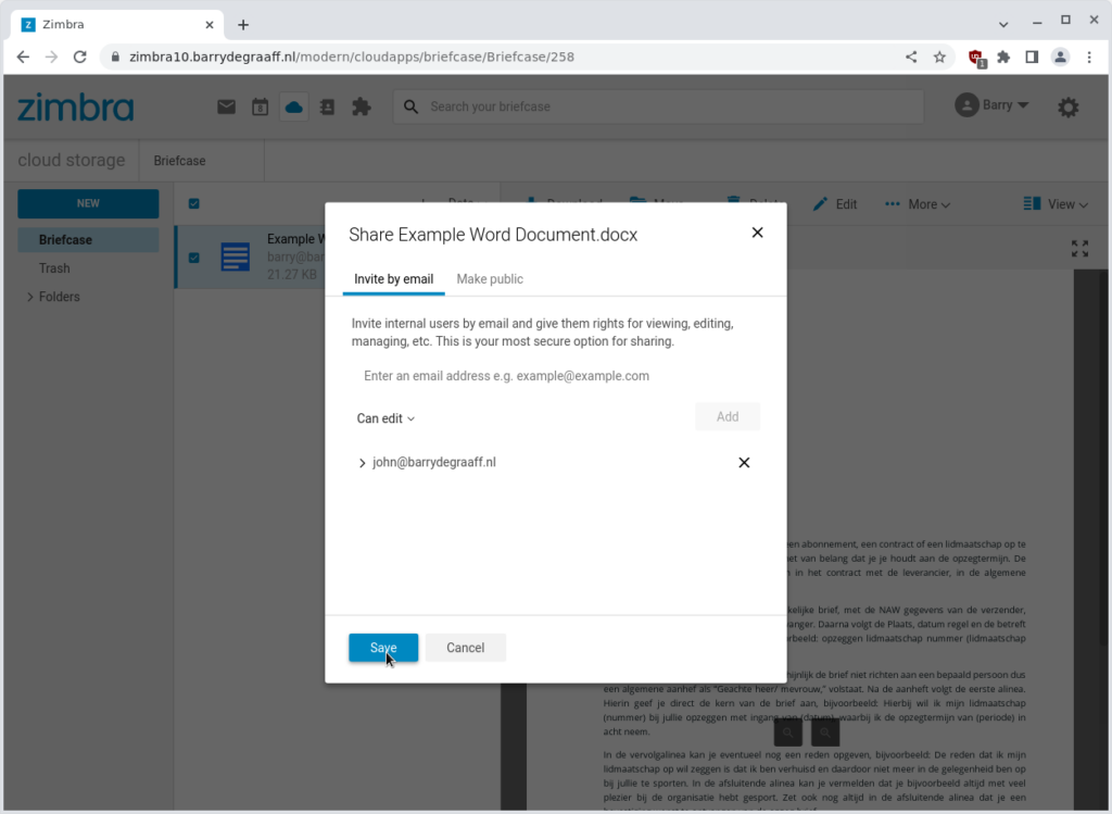 Discover Zimbra's new document editing in Briefcase - Zimbra : Blog Discover Zimbra's new document editing in Briefcase - Zimbra : Blog