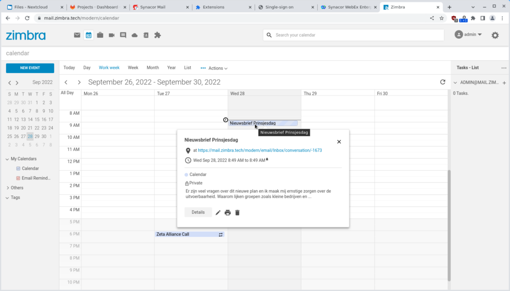 Introducing Email Reminder Zimlet - Zimbra : Blog